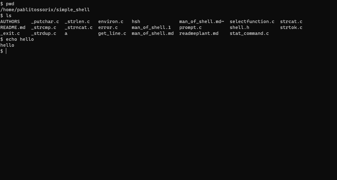 GitHub - PabloOsorix/simple_shell