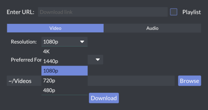 GitHub - BKSalman/ytdlp-gui: a GUI for ytdlp written in Rust