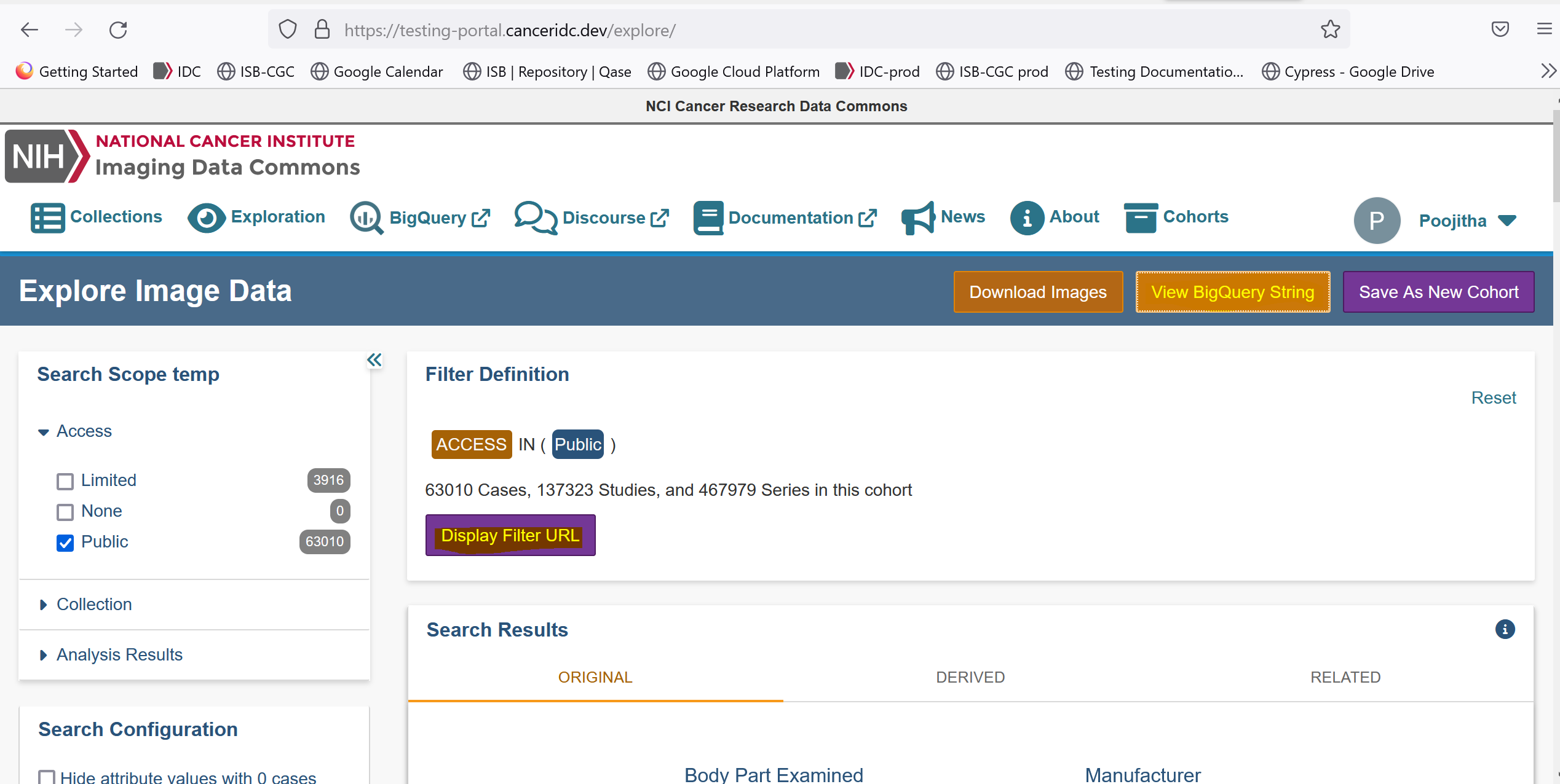 Improve Wording For Url Query Buttons · Issue 1016 · Imagingdatacommons Idc Webapp · Github