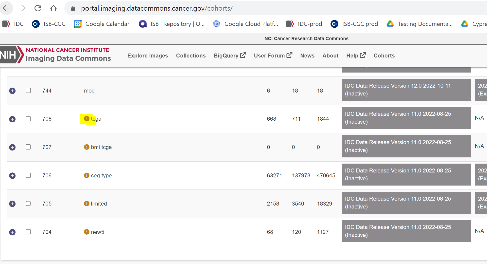 Prod - In cohort export page, the tool tip for older versions shows up on bottom of the page ...