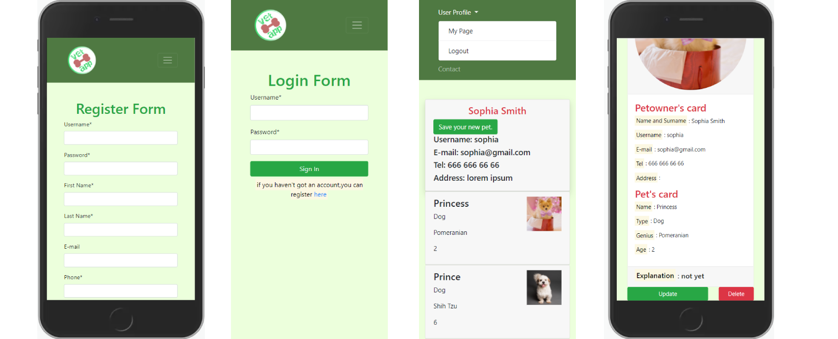 GitHub - gzdlmn/vet-app