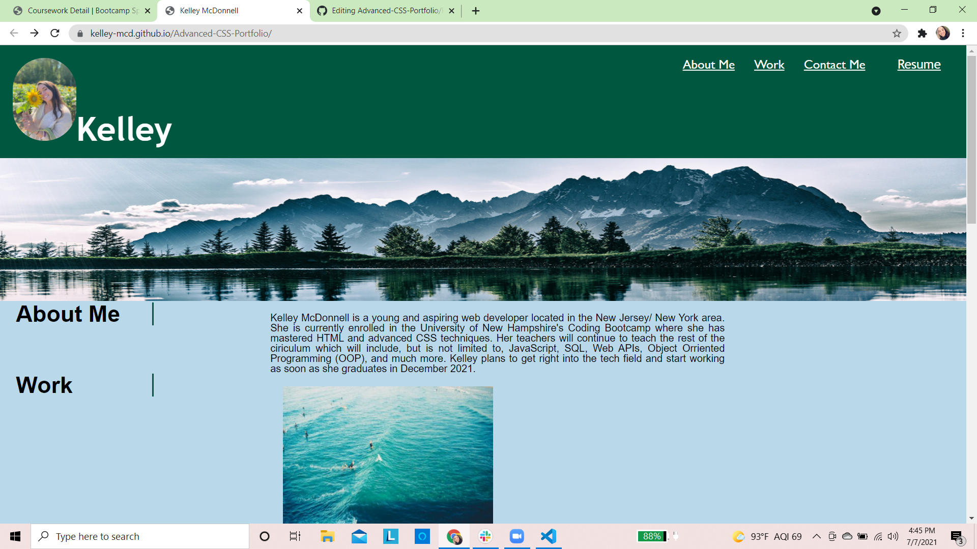 GitHub - kelley-mcd/Portfolio: Homework 2