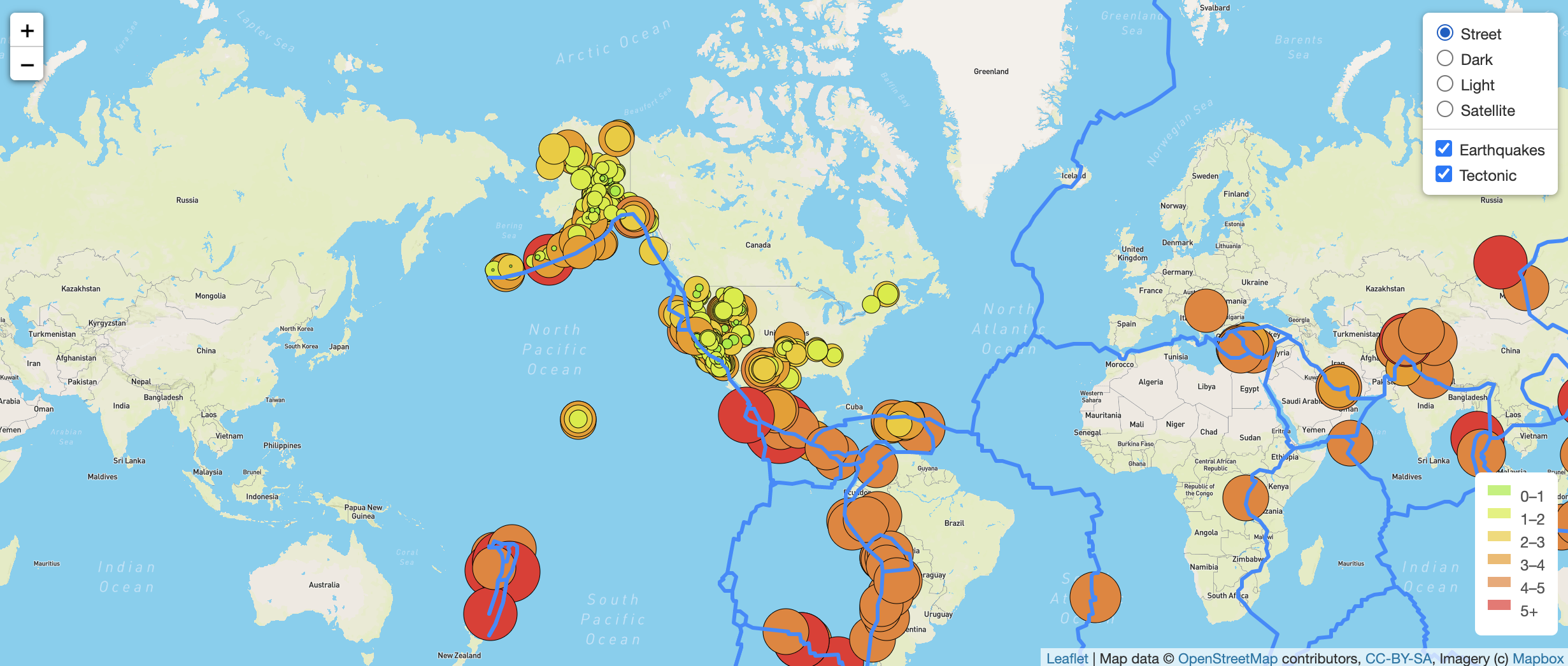 GitHub - TaraKeck/Mapping_Earthquakes