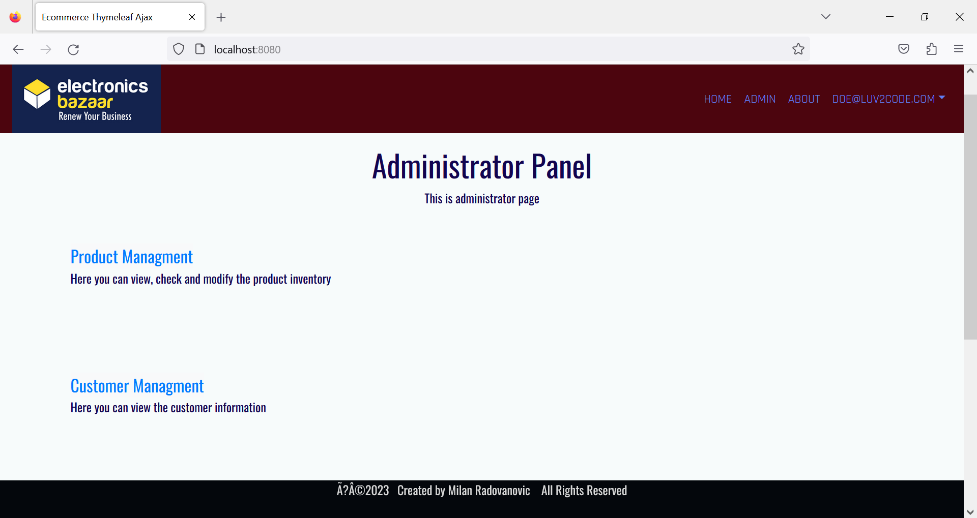 GitHub - radovan85/ecommerce-platform-v2-sf6