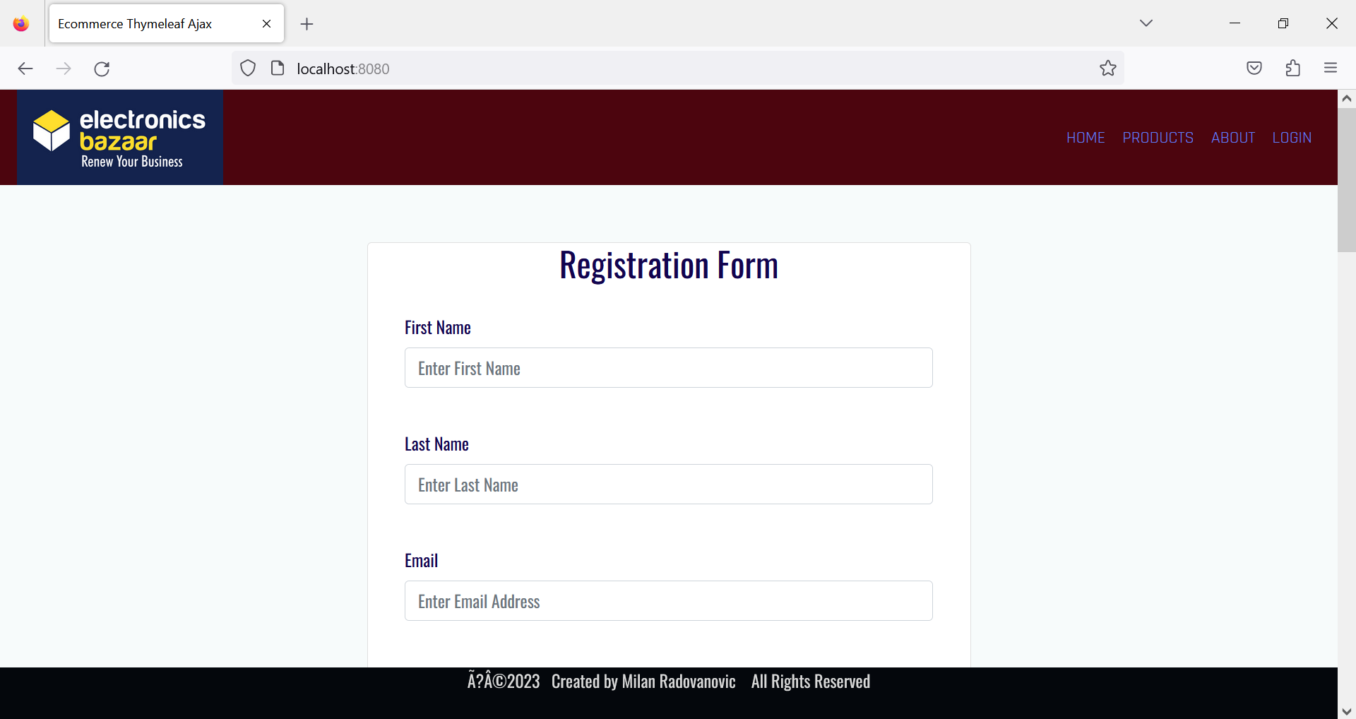 GitHub - radovan85/ecommerce-platform-v2-sf6