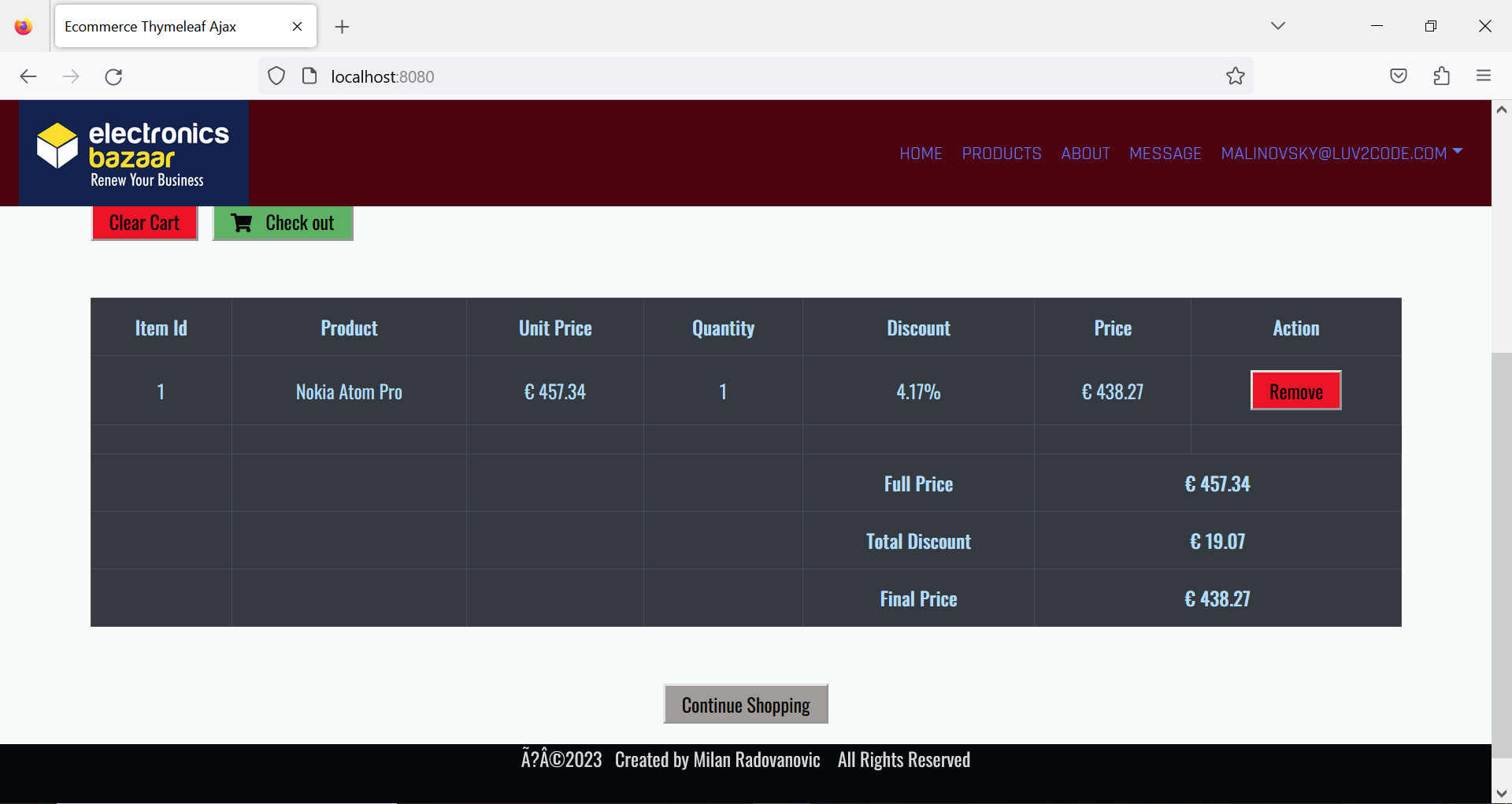 GitHub - radovan85/ecommerce-platform-v2-sf6