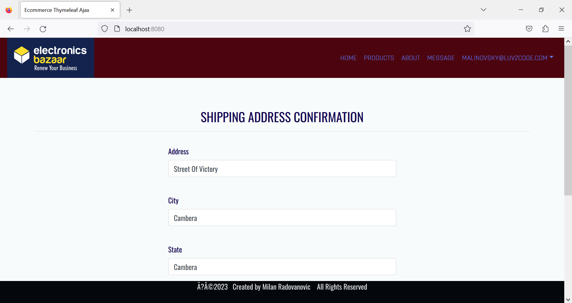 GitHub - radovan85/ecommerce-platform-v2-sf6