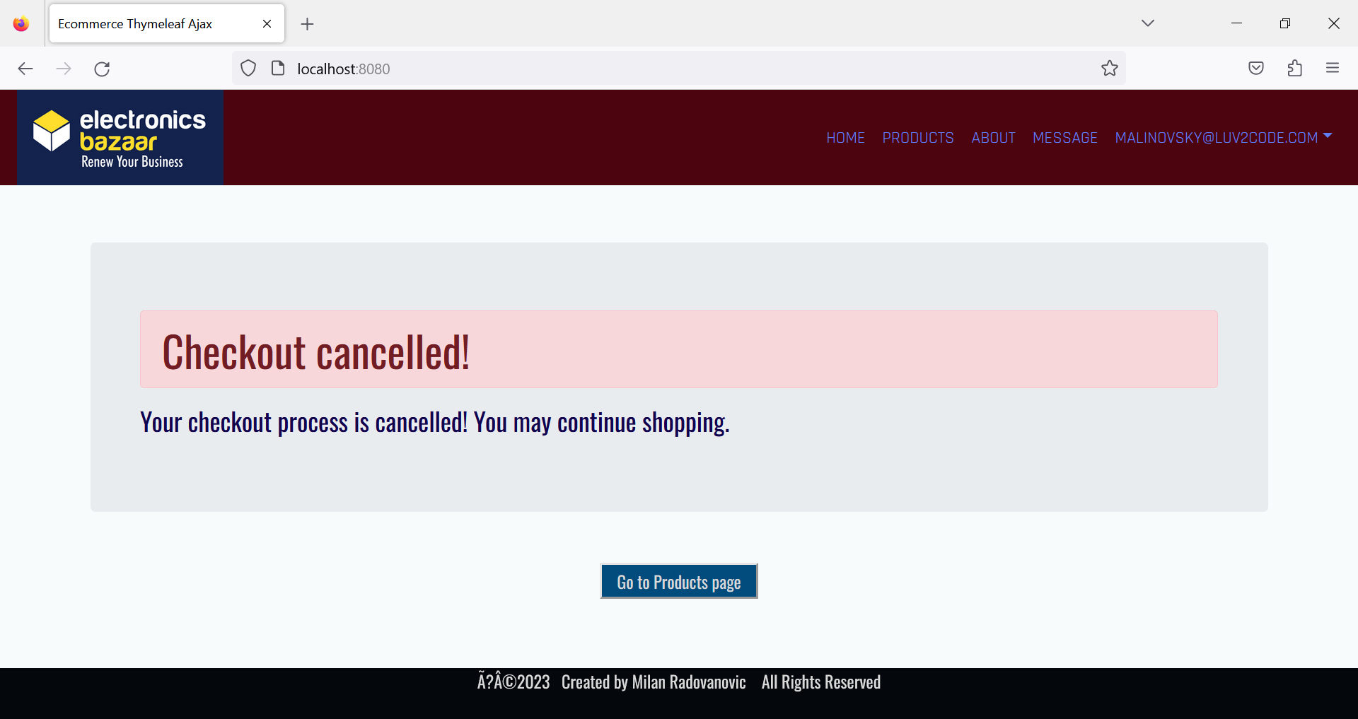 GitHub - radovan85/ecommerce-platform-v2-sf6