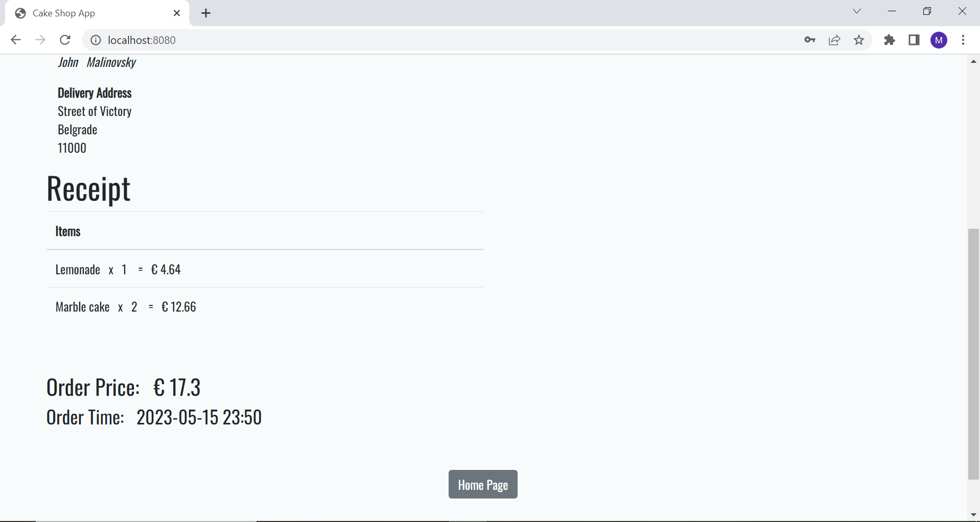GitHub - radovan85/cake-shop-app