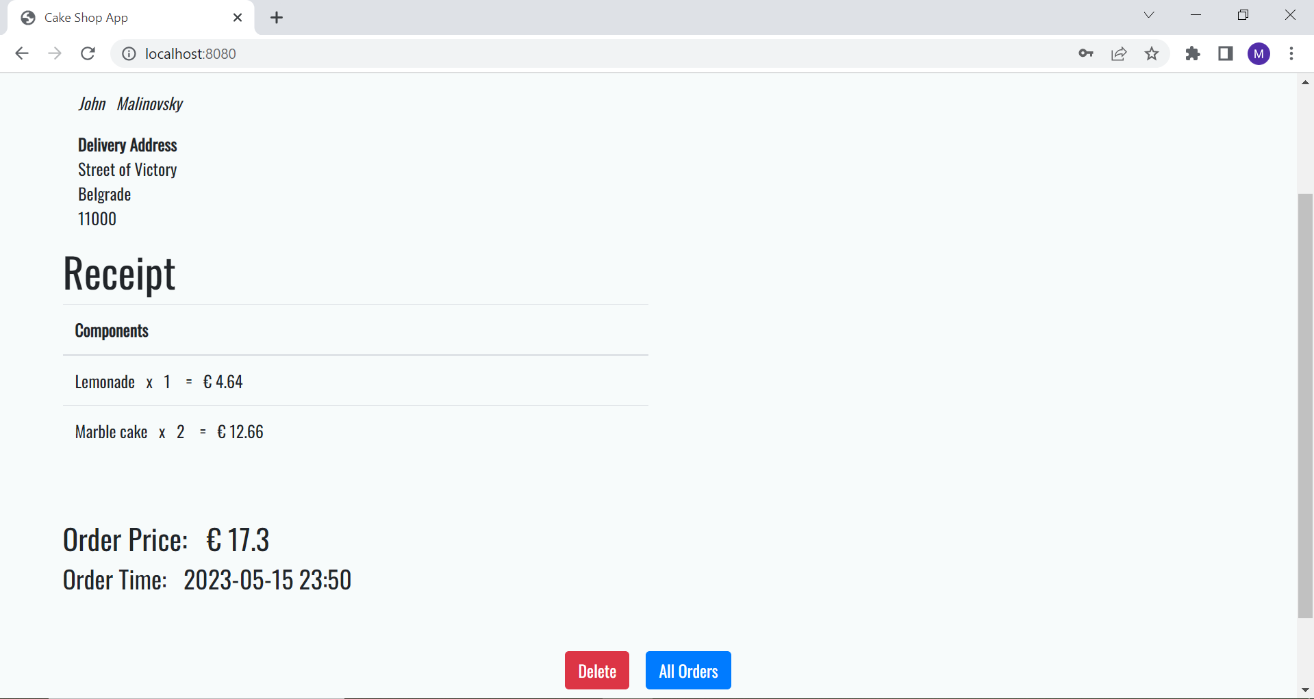 GitHub - radovan85/cake-shop-app