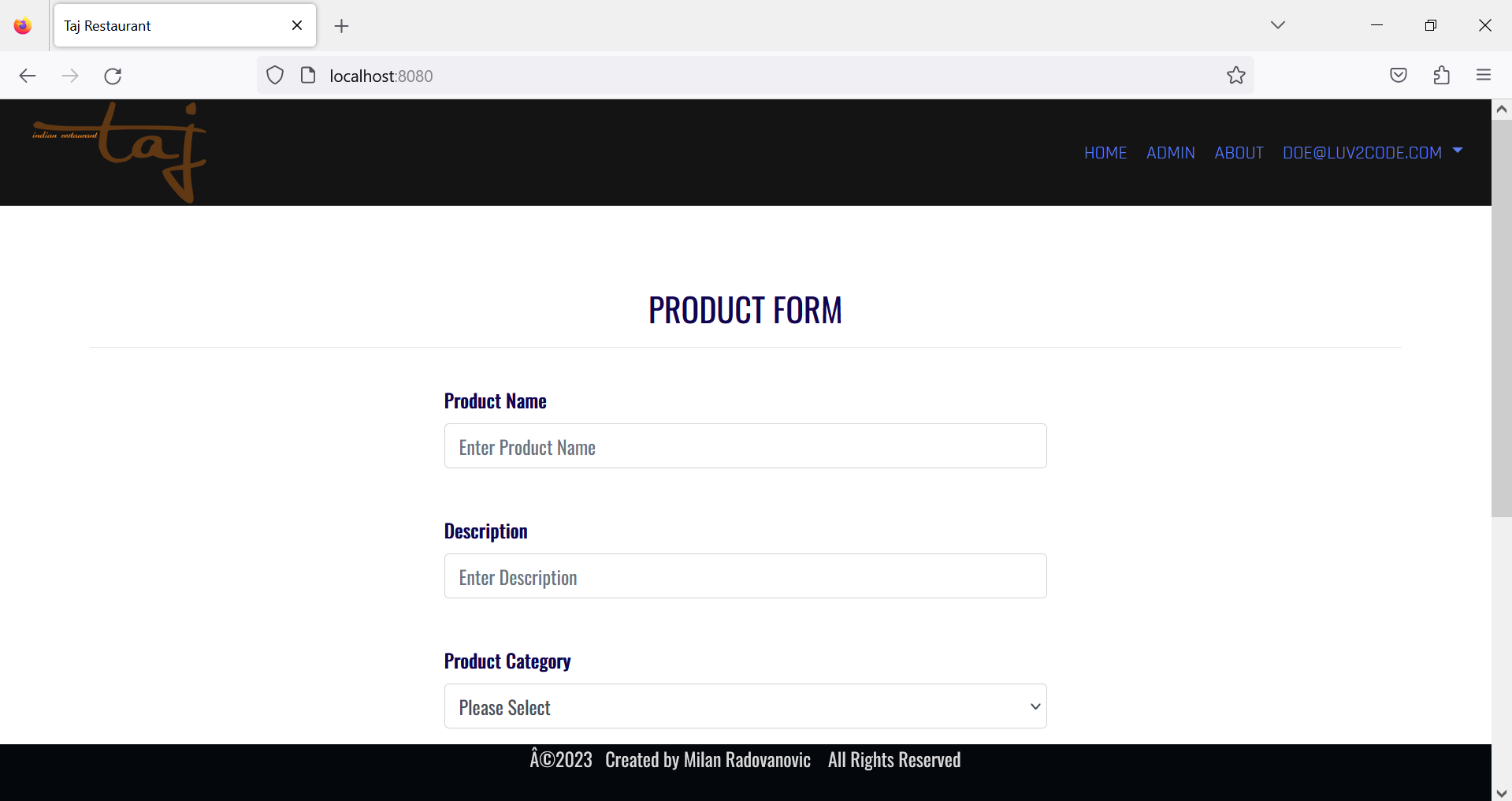 GitHub - radovan85/restaurant-app-scl