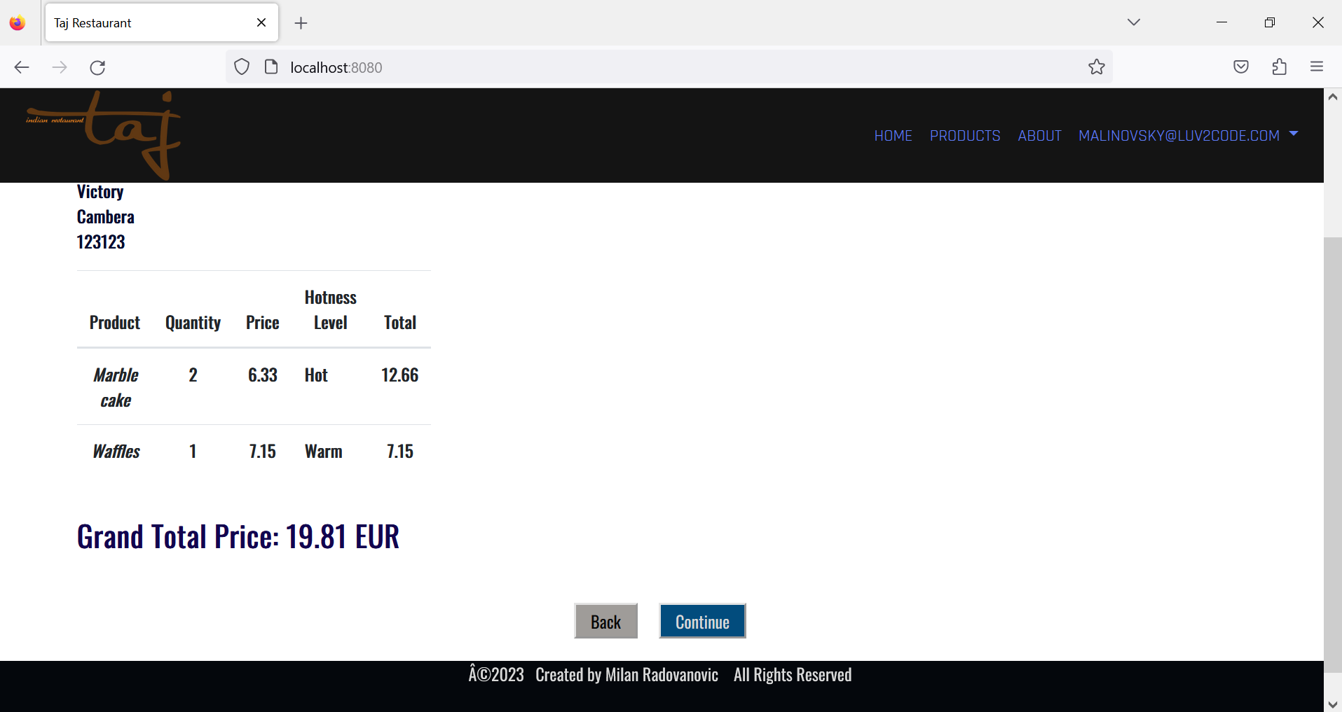 GitHub - radovan85/restaurant-app-scl