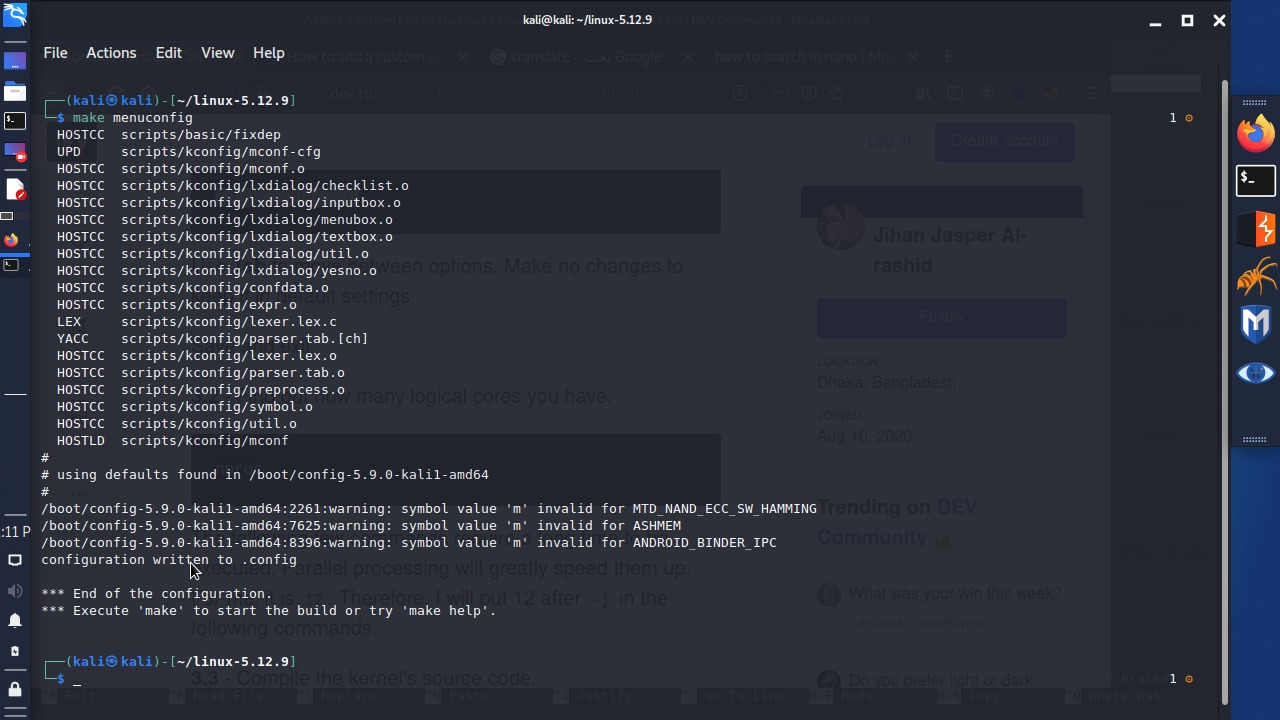 GitHub - MohamedEldaw/FinalProject1: how to add your system call the Linux OS kernel.