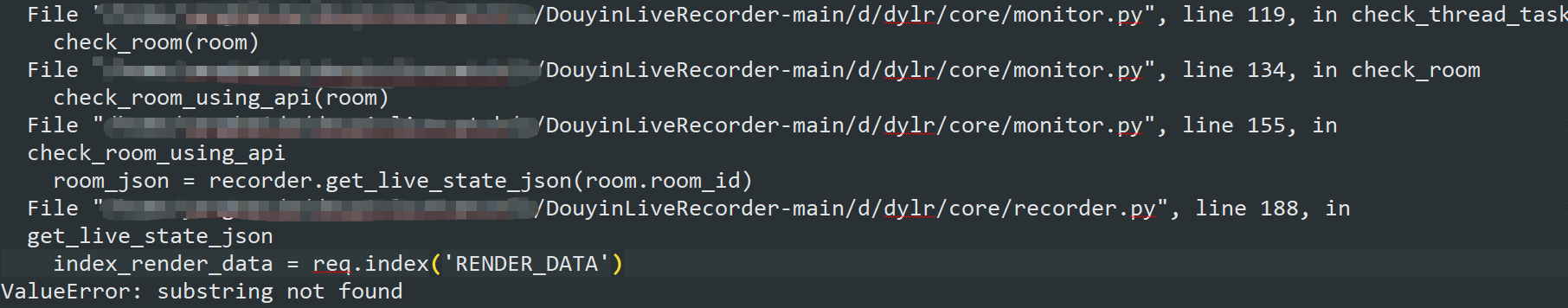 cookie失效时，不会重新自动获取cookie，导致开播检测失效 · Issue #2 · LyzenX/DouyinLiveRecorder · GitHub