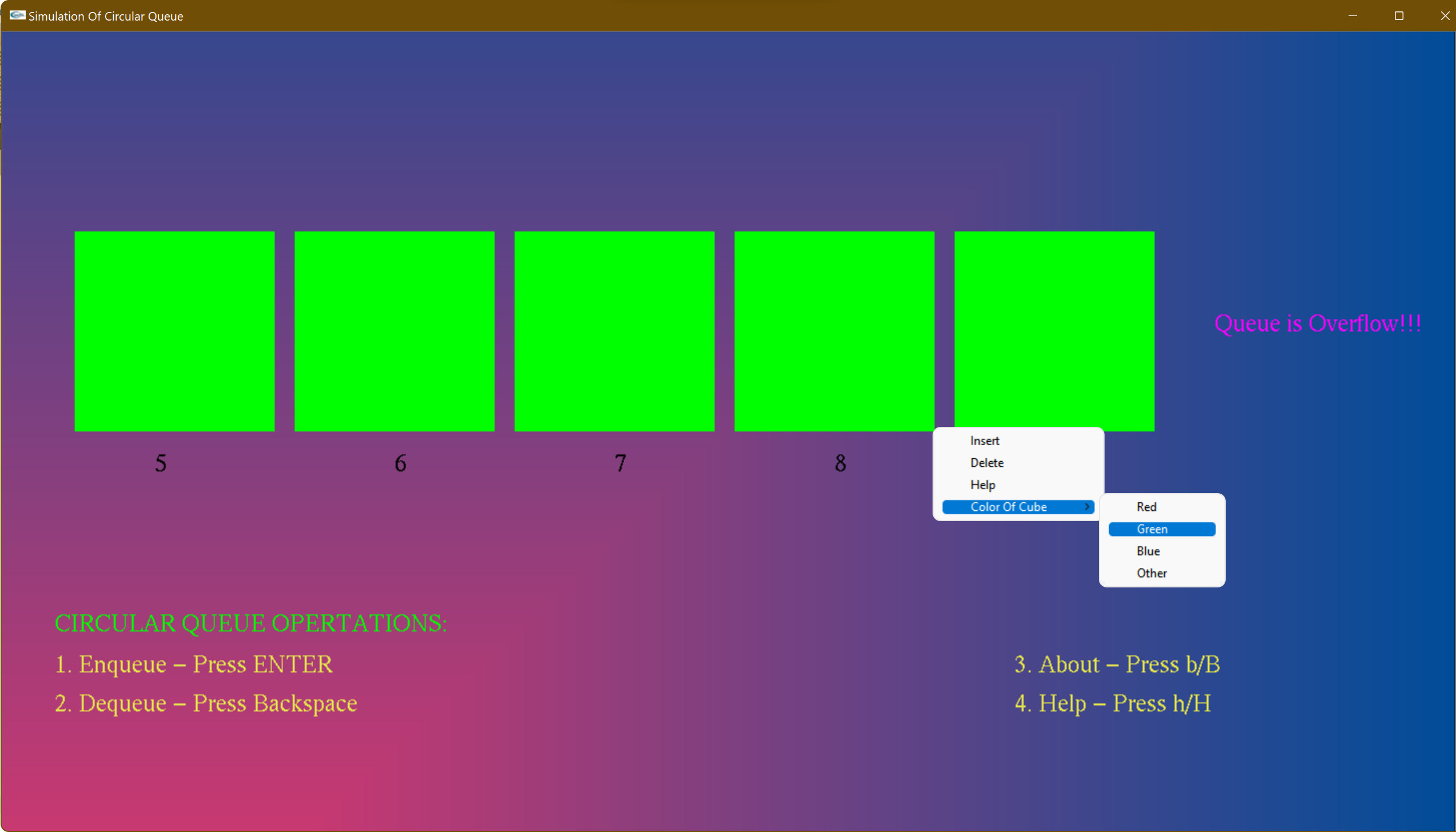 GitHub - vilasrhegde/Circular-Queue-Computer-Graphics-: A Computer ...