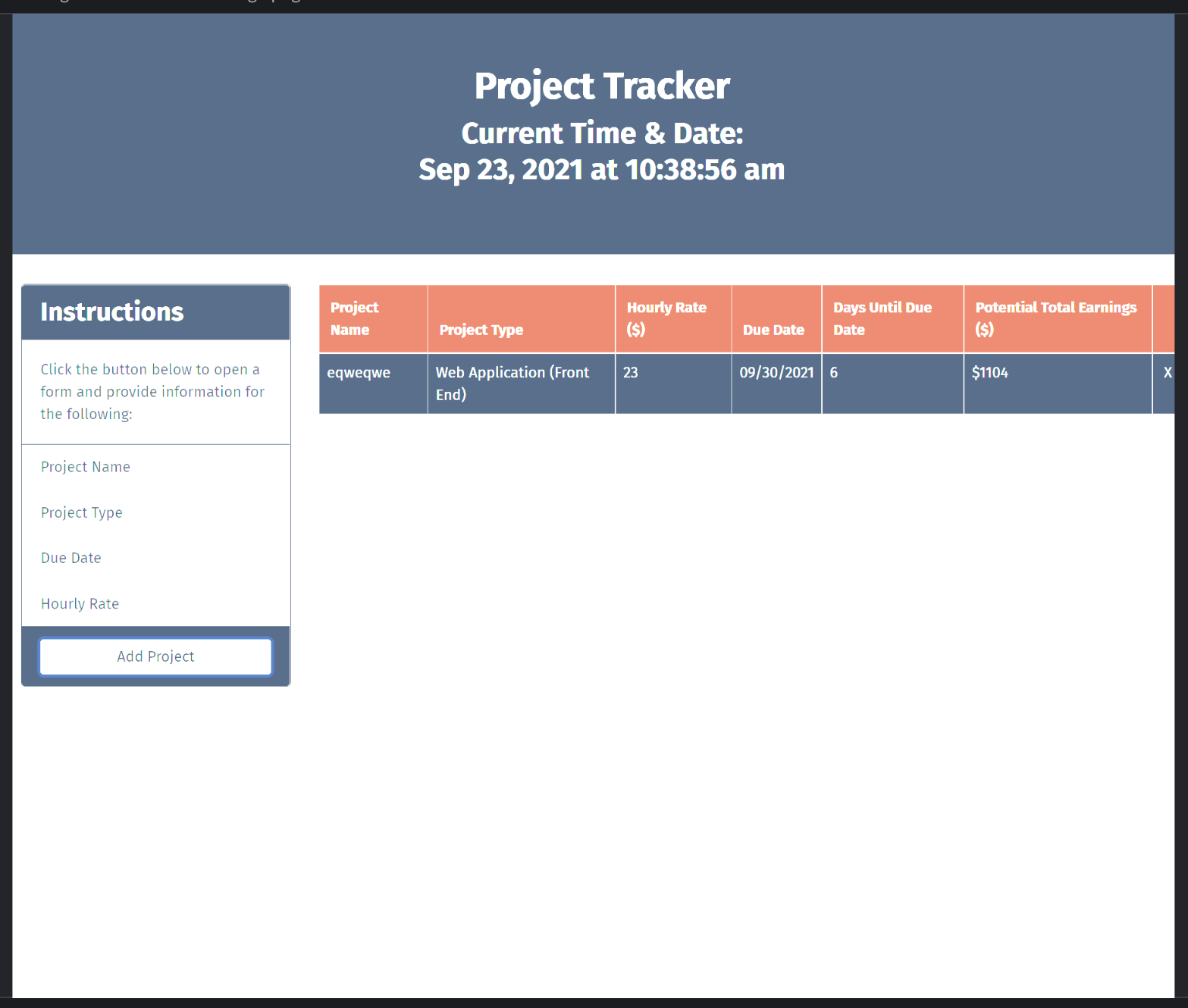 GitHub - MichaelDigi/Project-Tracker