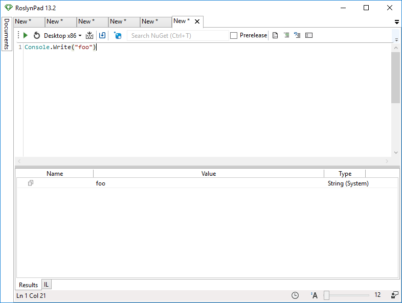 Console output and input · Issue #138 · roslynpad/roslynpad · GitHub