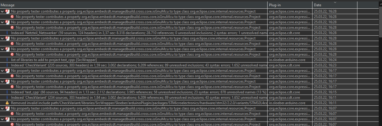 "fake" unresolved includes on STM32 · Issue #1459 · Sloeber/arduino-eclipse-plugin · GitHub