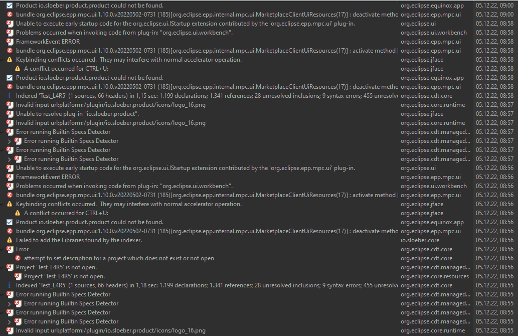 Indexer in V4.4.0 is Seriously Flakey with ESP32 Code · Issue #1491 · Sloeber/arduino-eclipse ...