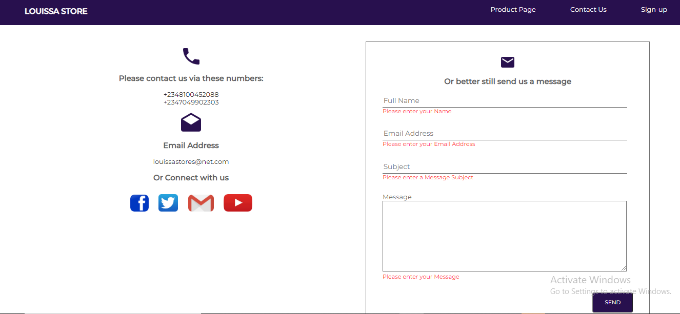 [DFMD-12] Contact Form Validation by damlois · Pull Request #608 · Dufuna-CodeCamp/Dufuna-Fem ...