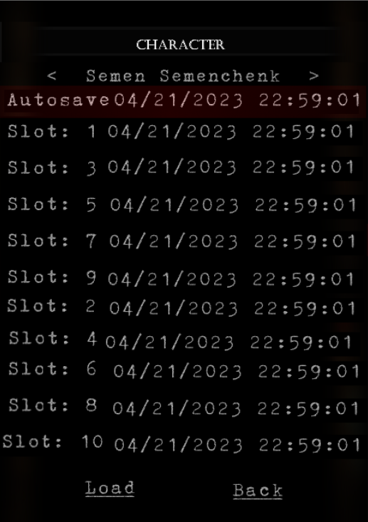 Save/Load pause menu feedback · Issue #112 · loiste-interactive/Obenseuer-Issues · GitHub