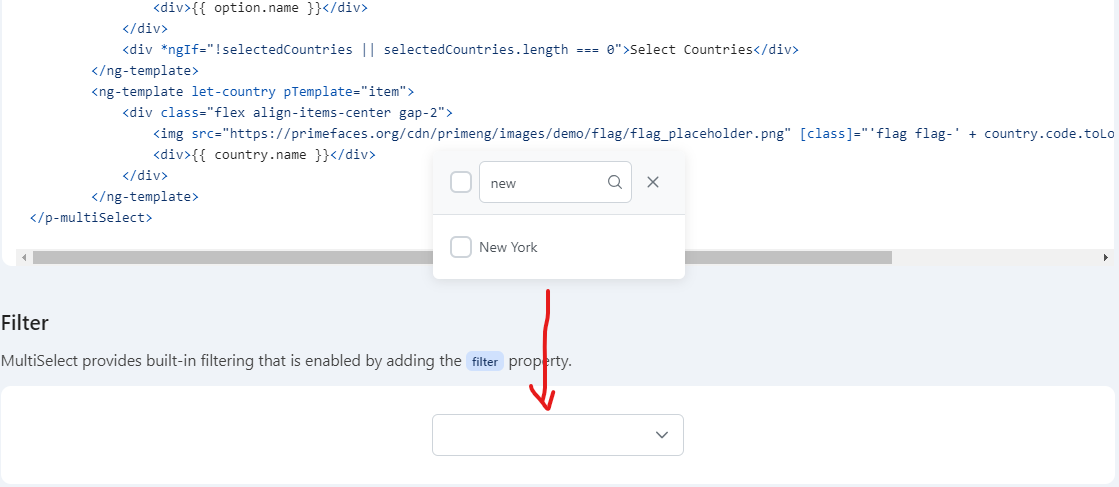 P Multiselect Dropdown Css Issue Showing Empty Space · Issue 13632 · Primefaces Primeng · Github