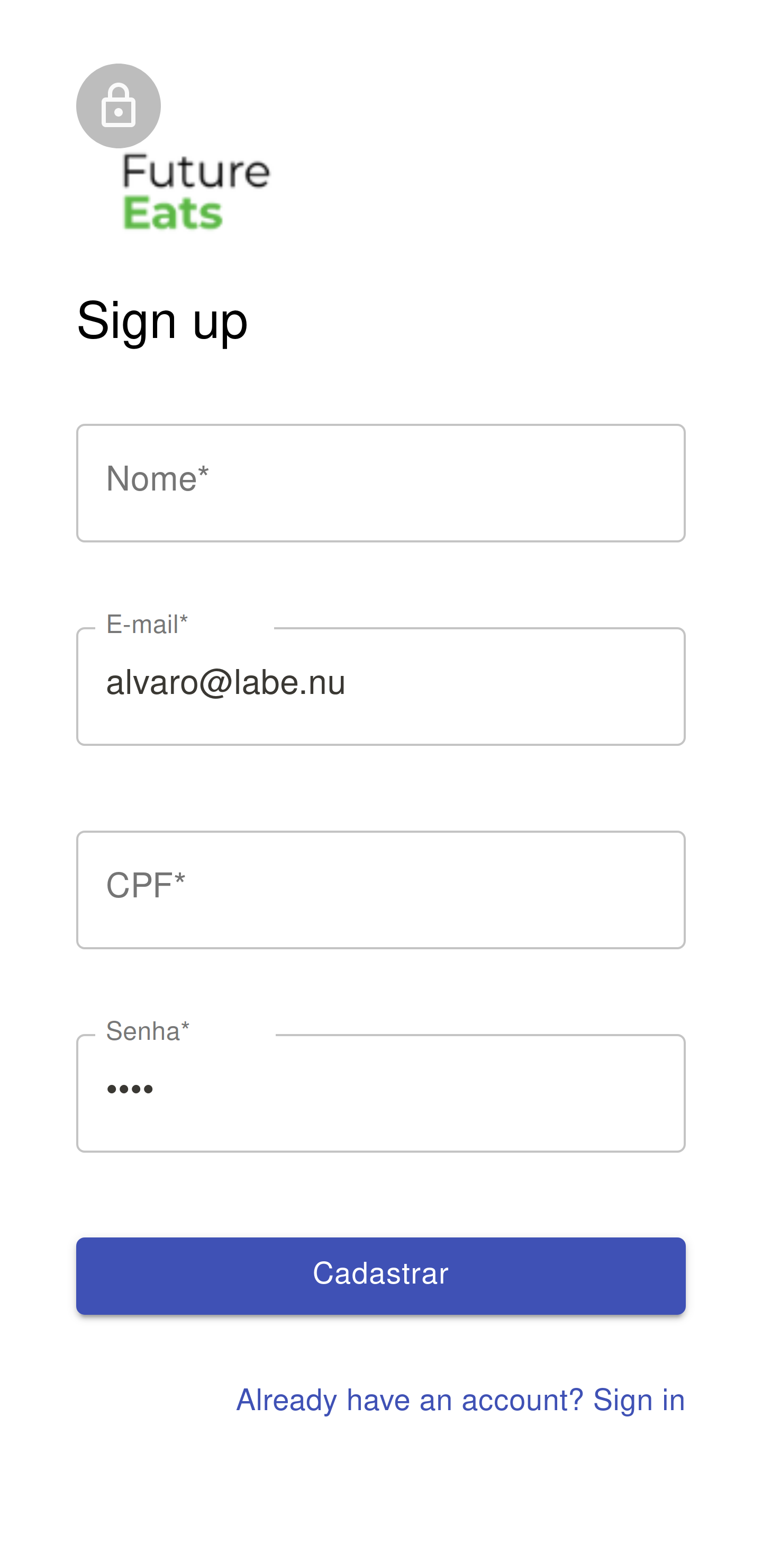 GitHub - future4code/dumont-labe-food10