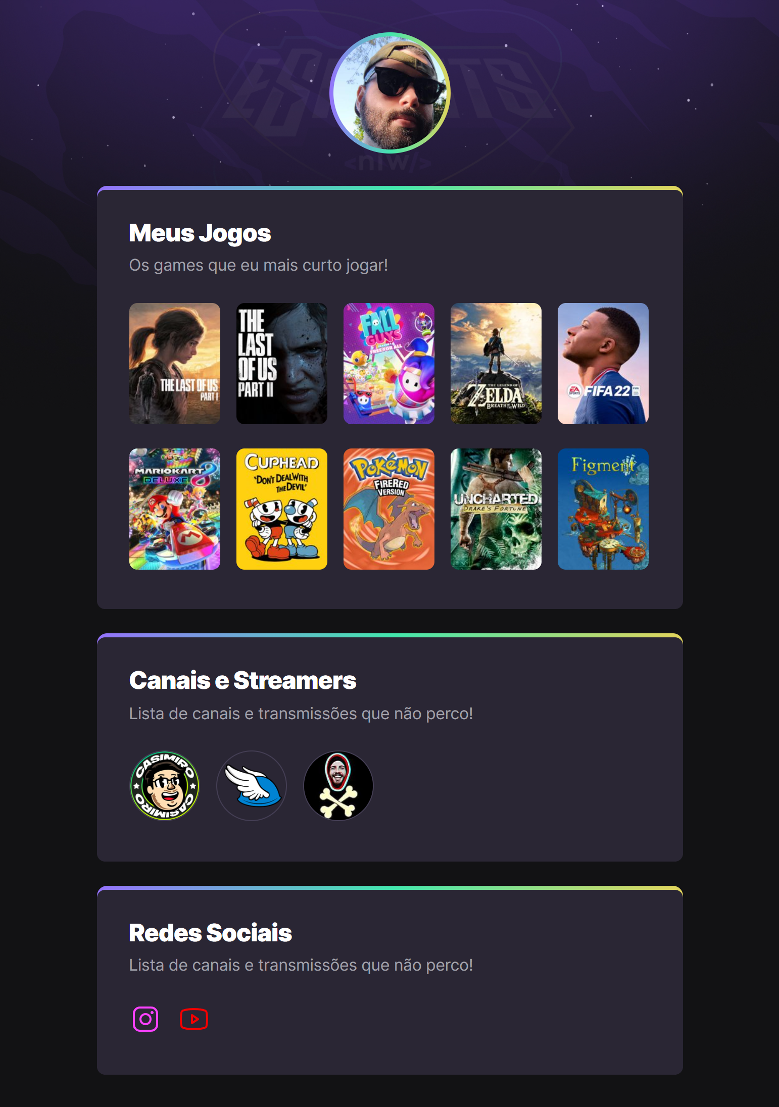 GitHub - MarcelGava/nlw-eSports: Projeto desenvolvido na NLW eSports da Rocketseat