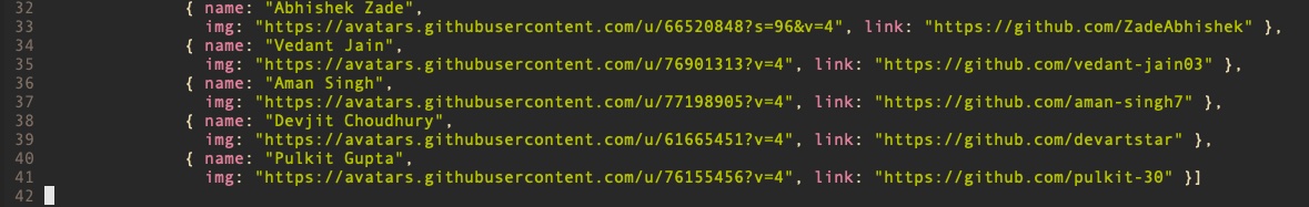 feat: add core team members name in about us page · Issue #3390 ...