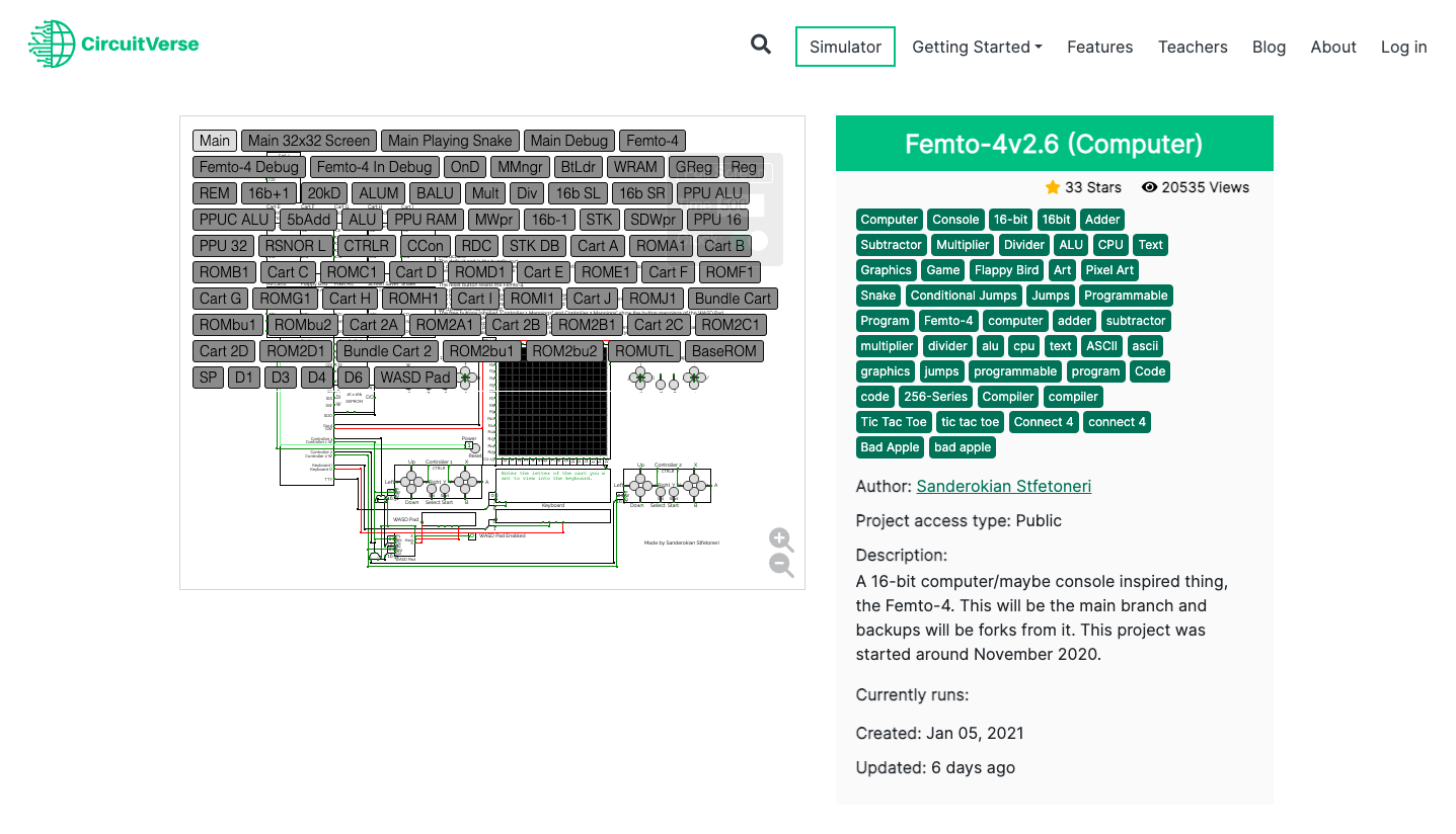 Improve visibility of full screen option for large circuits · Issue #3744 · CircuitVerse ...
