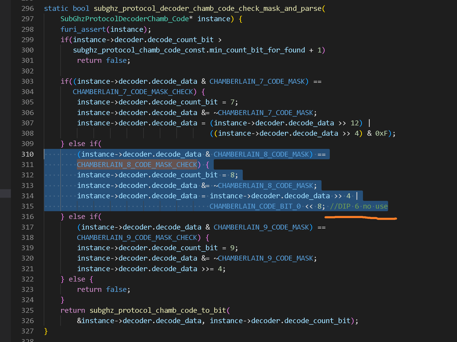 Chamberlain 8 bit code encoding drops 3rd bit (counted from LSB) · Issue #2006 · flipperdevices ...