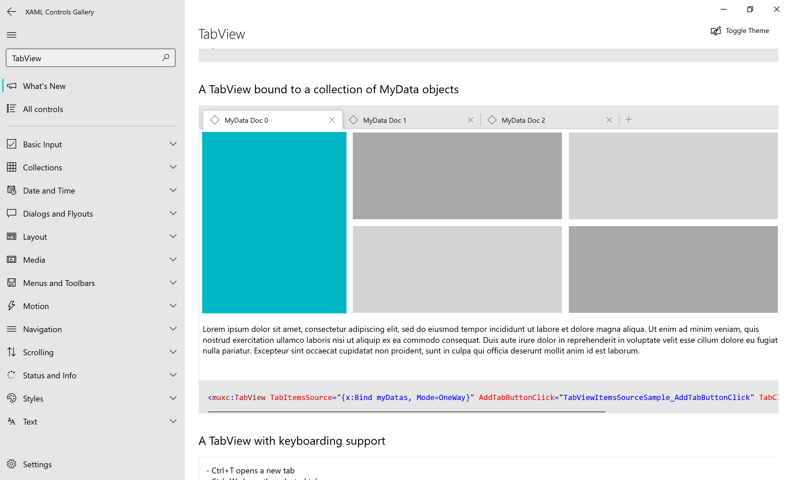 Tabview S Tabitemtemplate Seems To Be Broken In 1803 · Issue 2427 · Microsoft Microsoft Ui Xaml