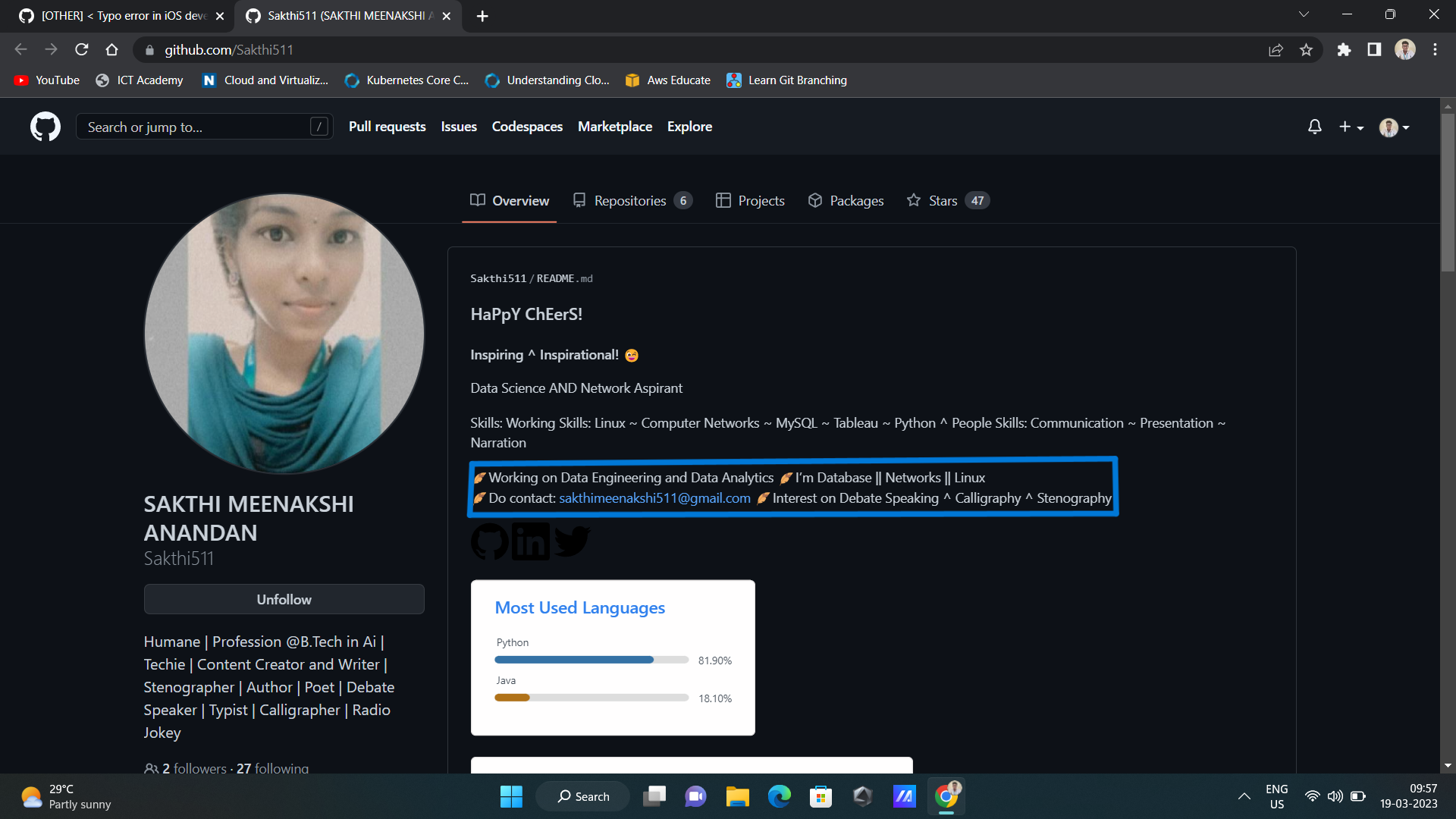 Changes Required! · Issue #1 · Meenakshi-here/Meenakshi-here · GitHub