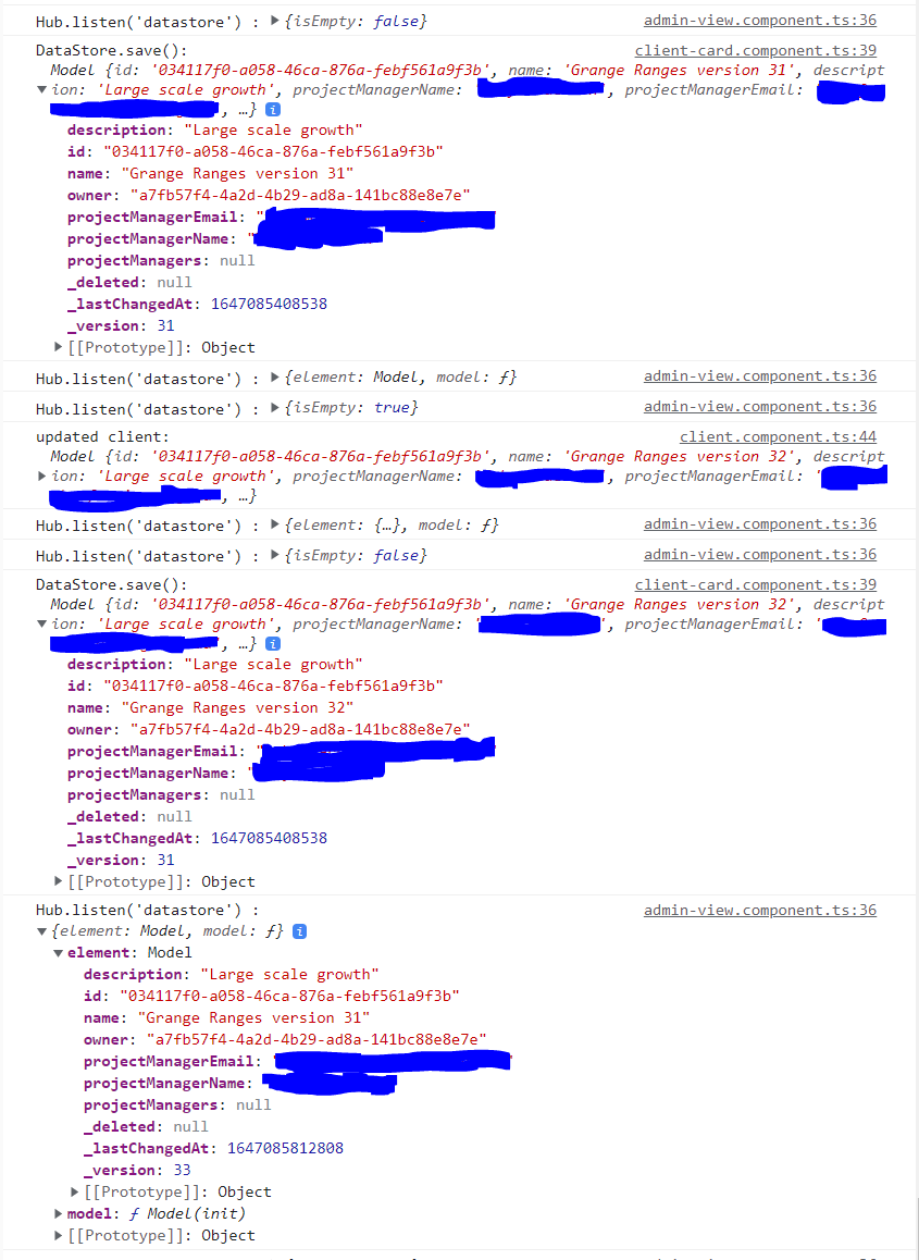 DataStore fails to update new records when using auth rules · Issue #9355 · aws-amplify/amplify ...