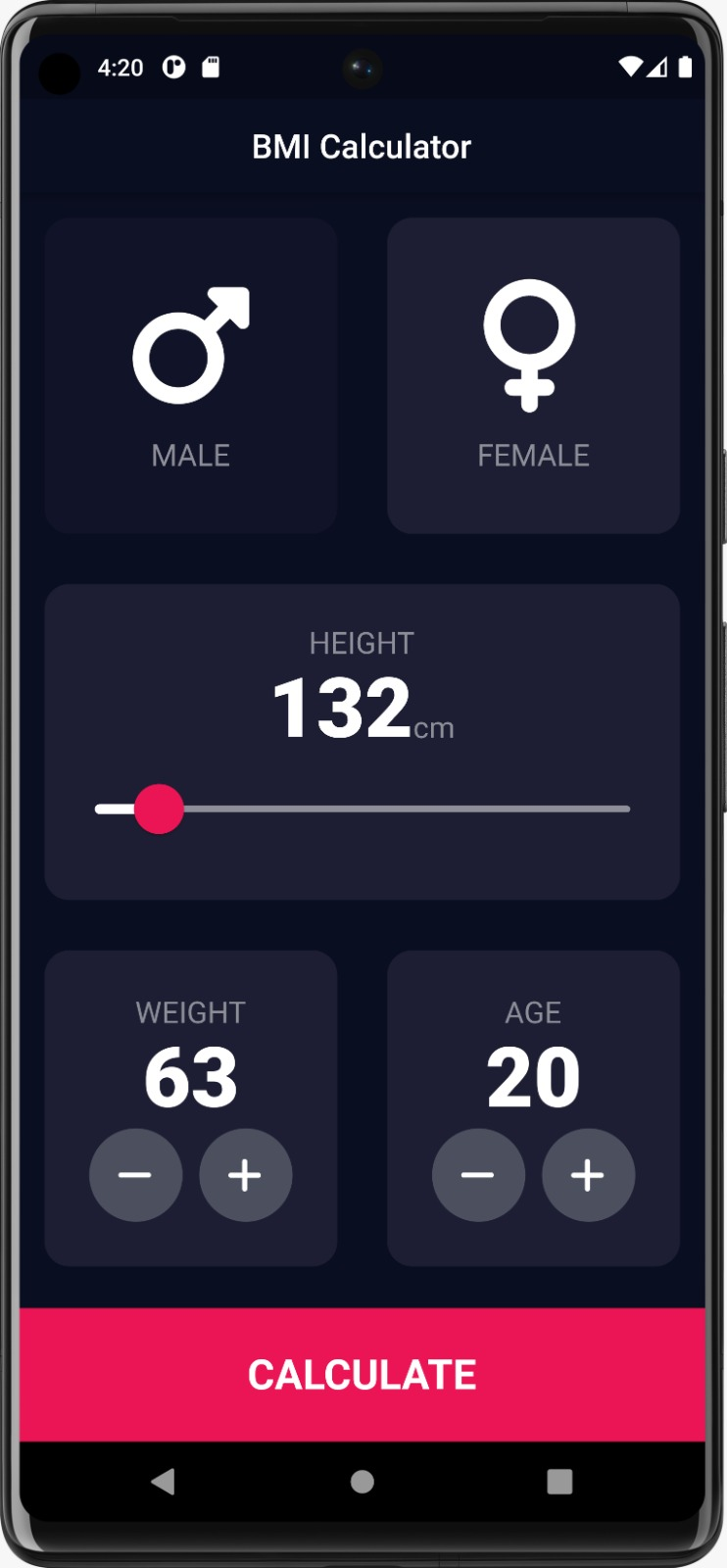 GitHub - ShivangiPatel102/bmi_calculator: BMI Calculator app which ...