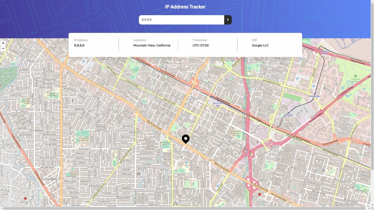 GitHub - Abiscula/IP-AddressTracker