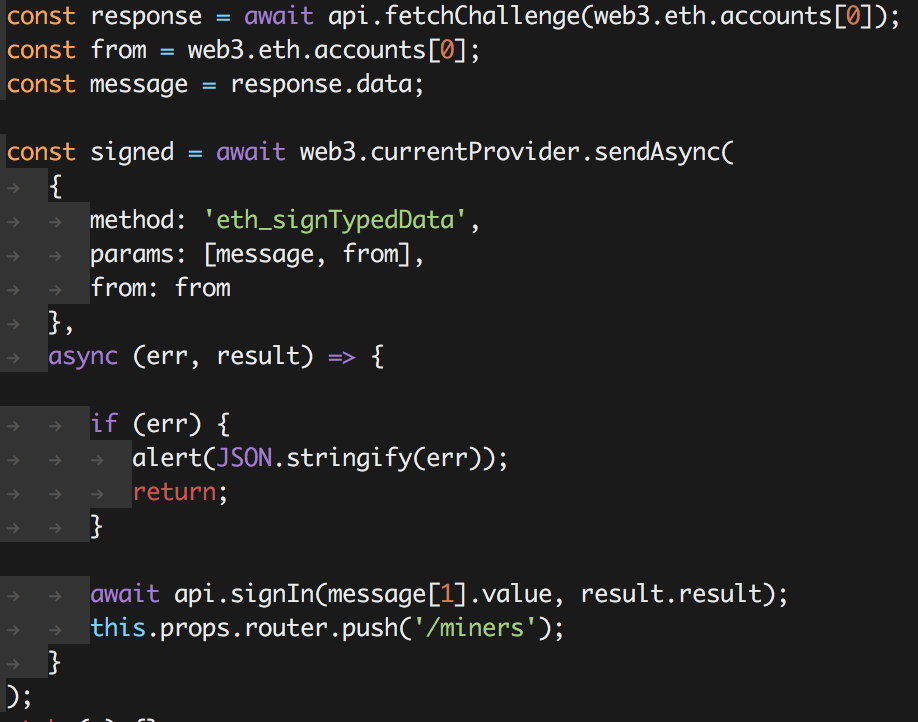 problems with eth_signTypedData · Issue #4990 · MetaMask/metamask-extension · GitHub