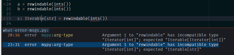 Wrong message "arg-type" where "assignment" is expected · Issue #9078 · python/mypy · GitHub