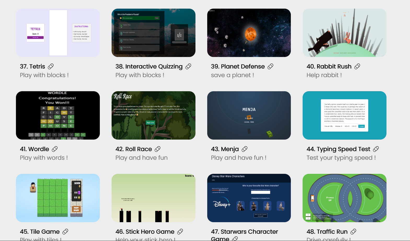 [Bug]: All the images for the games are not displayed in same size on home page · Issue #881 ...