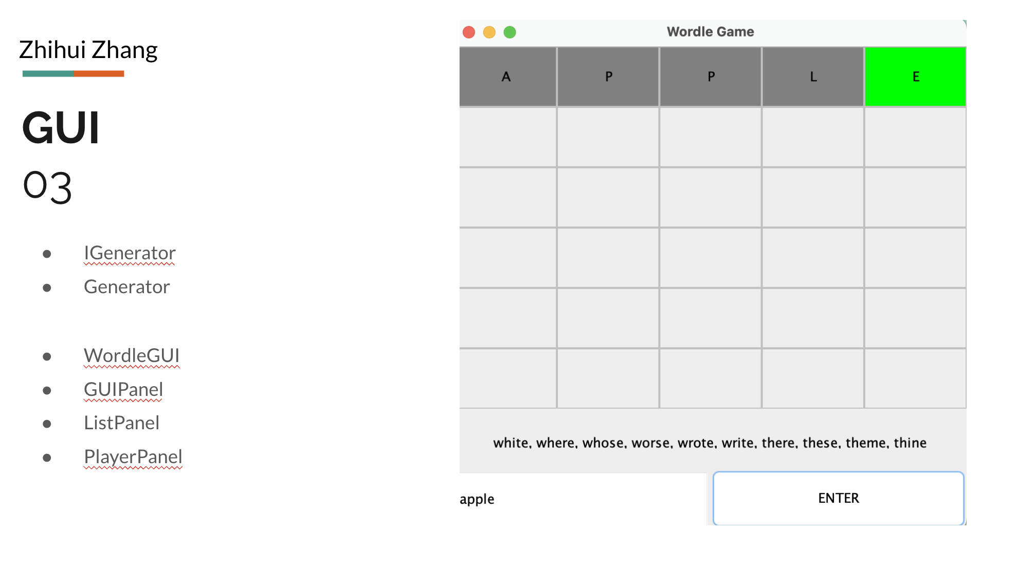 GitHub - zhihuizhang0625/WordleGame-Clone: Our project is inspired by Wordle game created by New ...