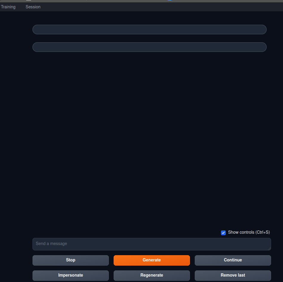 Not generating text · Issue #3776 · oobabooga/text-generation-webui · GitHub