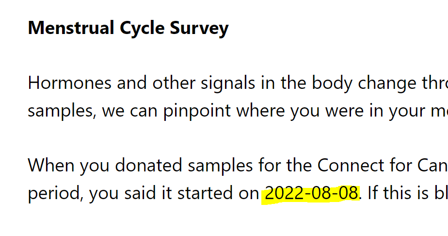 MENSTART format in menstrual cycle survey should be MM/DD/YYYY (not YYYY-MM-DD) · Issue #166 ...