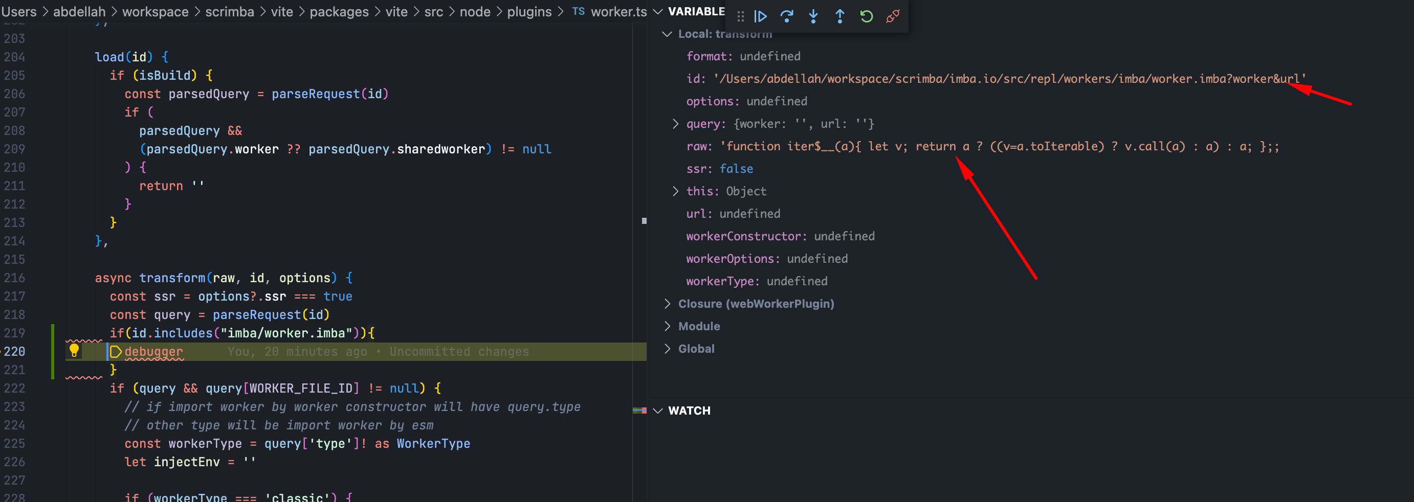 Build Only Worker Uses Un Transformed Code · Issue 10221 · Vitejsvite · Github 