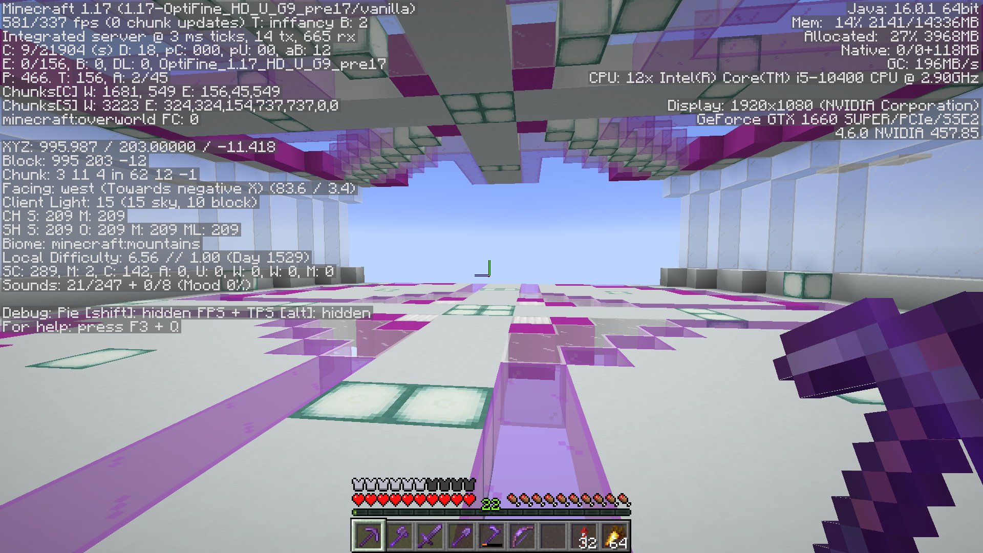 Multiple rendering issues in Optifine 1.17 · Issue #5719 · sp614x ...