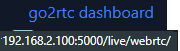 Get "go2rtc dashboard" button working for hass · Issue #5929 · blakeblackshear/frigate · GitHub