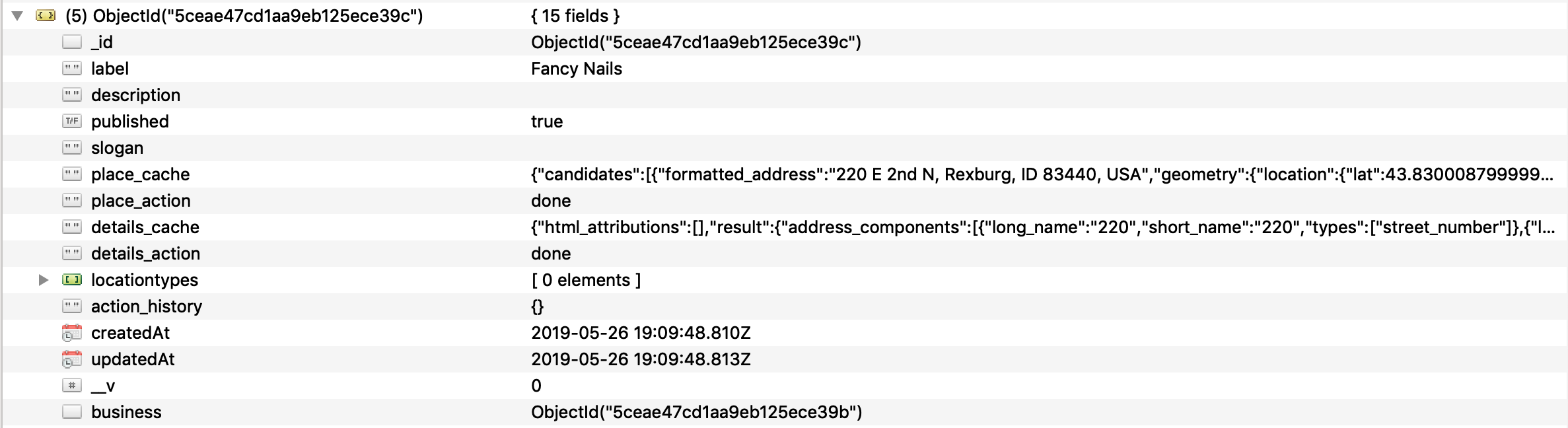 Admin backend does not show json field content posted from Swagger UI (documentation plugin ...