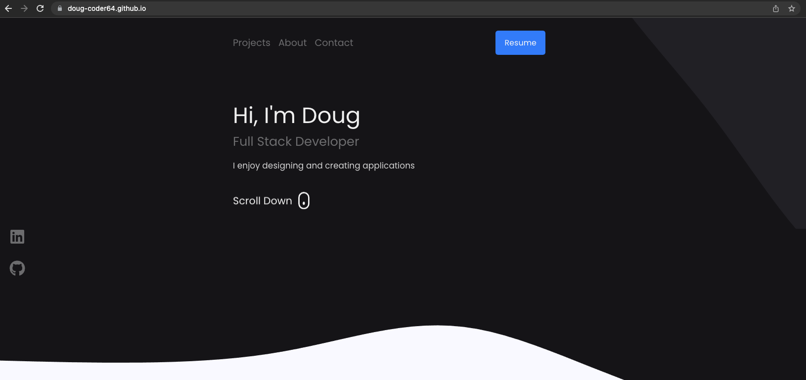 GitHub - Doug-Coder64/Doug-Coder64.github.io: This is the repo for my portfolio. The portfolio ...
