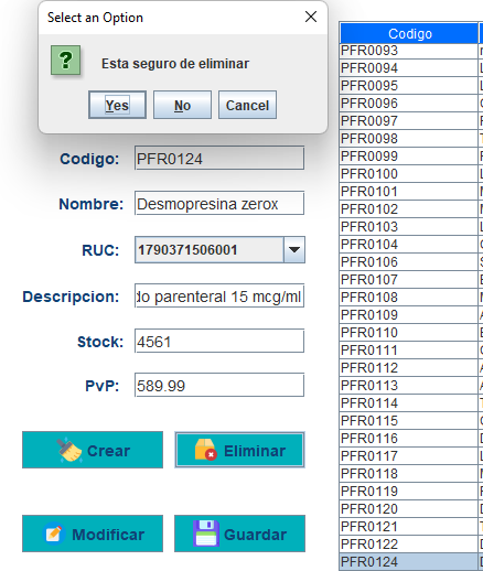 GitHub - Feliandres/ProyectoPOO_2022_P: Proyecto Final POO - Farmacia CRUD