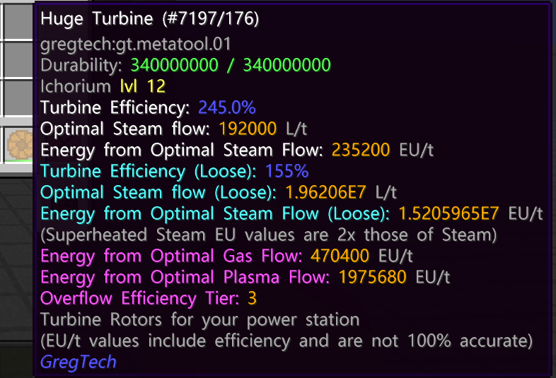 Xl Gas Turbine Use Incorrect Calculation For Some Turbines · Issue 11378 · Gtnewhorizonsgt New 