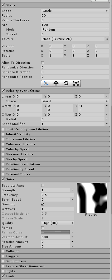 Abnormal Mesh Bounds with Particle Trails. · Issue #61 · mob-sakai ...